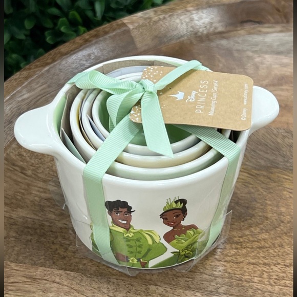 Rae Dunn | Other | Rae Dunn Princess And The Frog Disney Measuring Cups ...